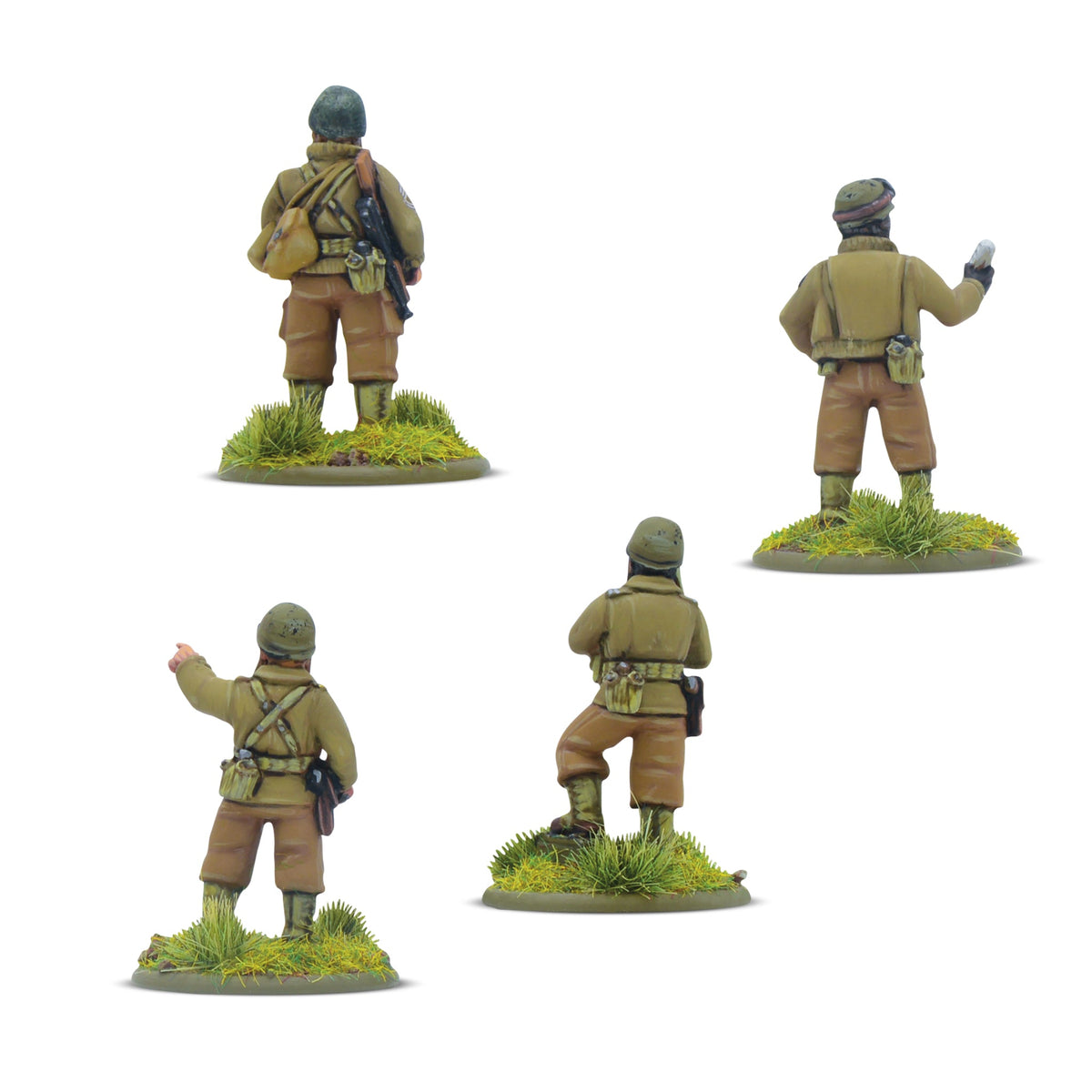 BOLT ACTION : US ARMY PLATOON COMMANDERS | Khaki and Green Books