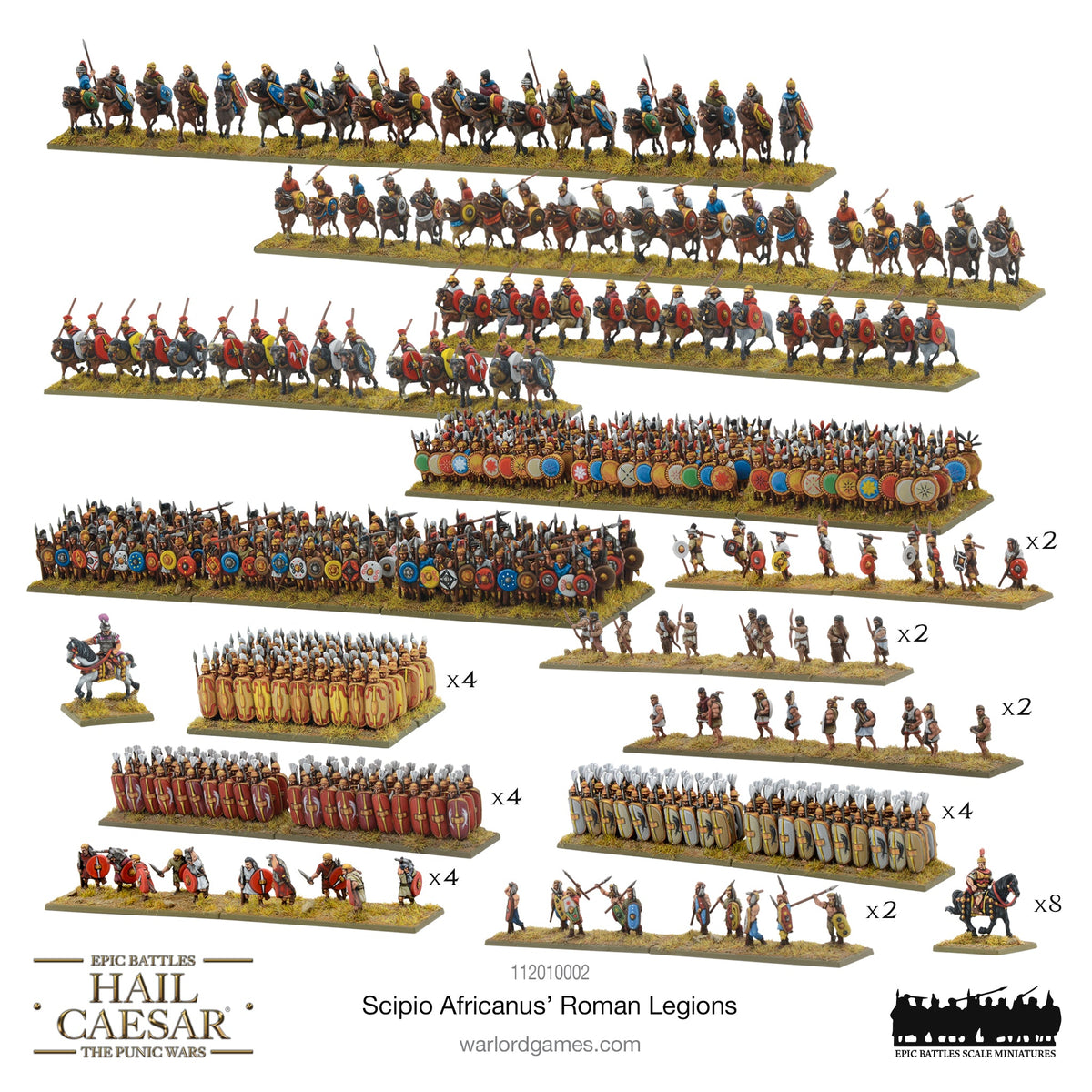 EPIC BATTLES : HAIL CAESAR - ROMAN LEGIONS STARTER ARMY | Khaki and ...