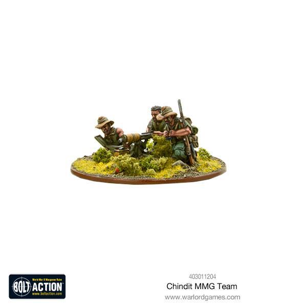 BOLT ACTION : BRITISH CHINDIT VICKERS MMG TEAM | Khaki and Green Books