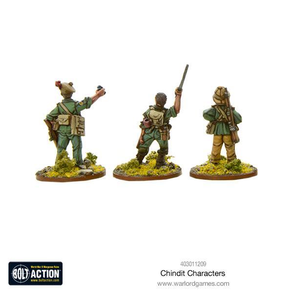 BOLT ACTION : BRITISH CHINDIT CHARACTERS | Khaki and Green Books