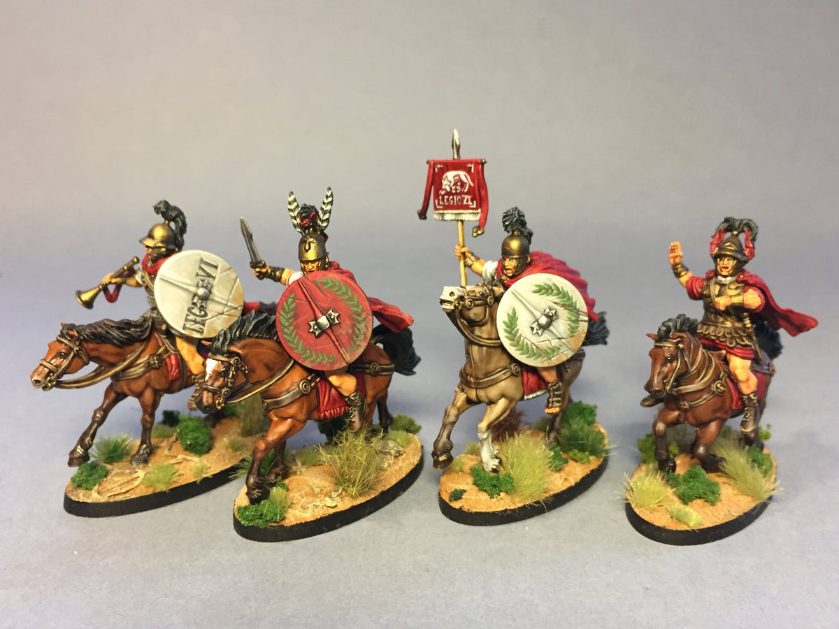 VICTRIX MINIATURES - VXA034 REPUBLICAN ROMAN CAVALRY | Khaki and Green ...
