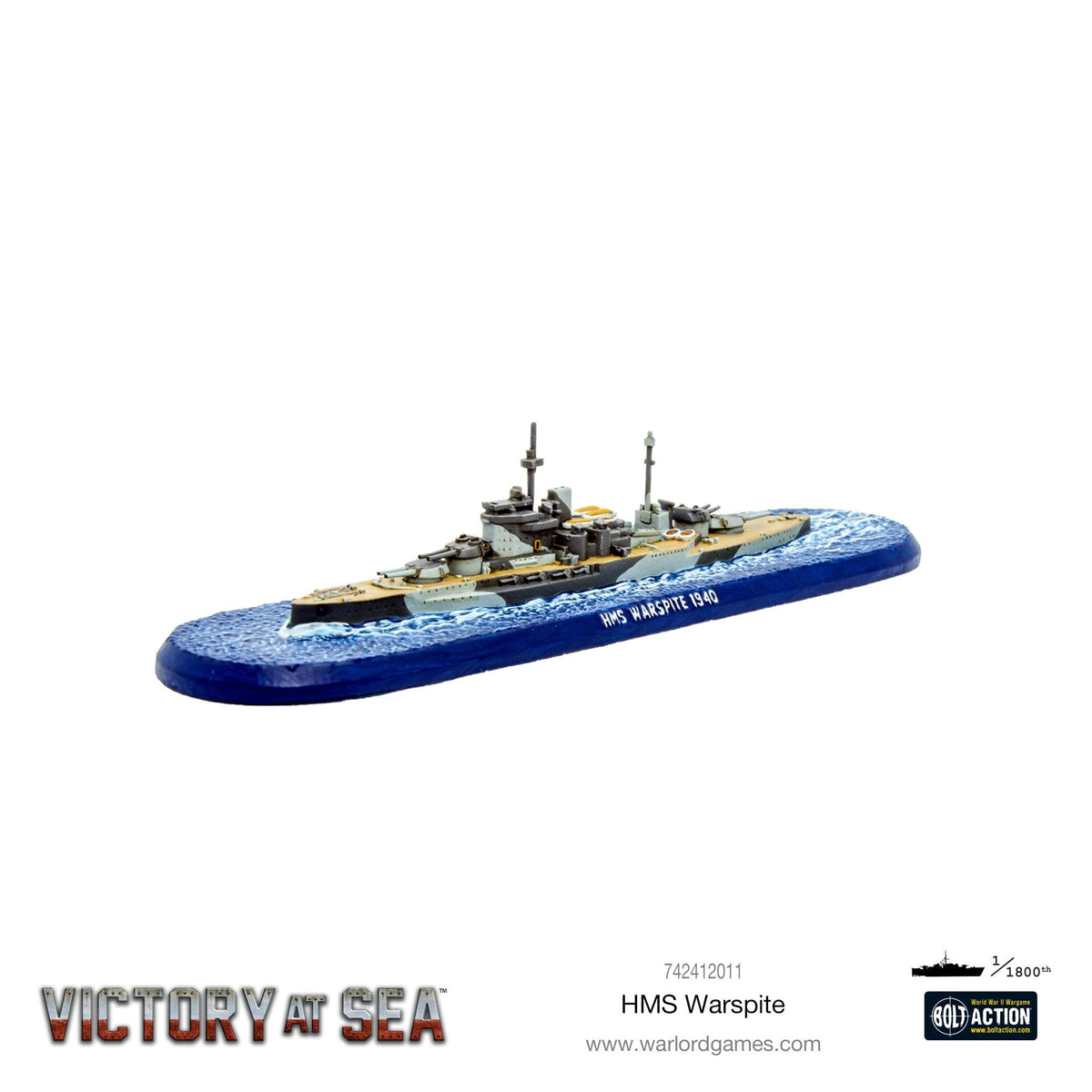 VICTORY AT SEA - HMS WARSPITE | Khaki and Green Books