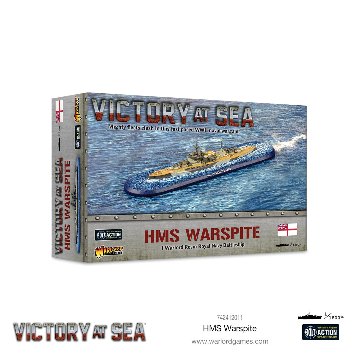 VICTORY AT SEA - HMS WARSPITE | Khaki and Green Books