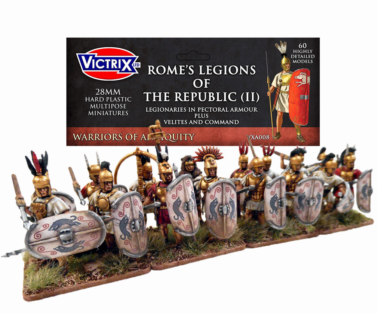 VICTRIX MINIATURES - VXA008 ROME'S LEGIONS OF THE REPUBLIC (II) | Khaki ...
