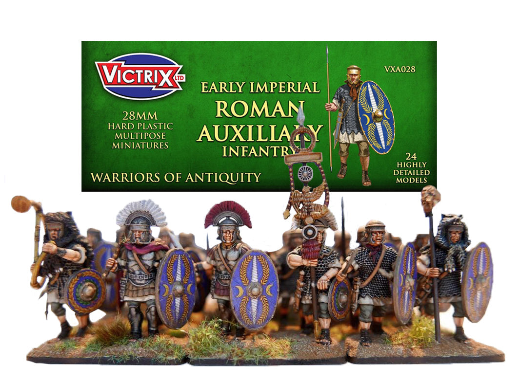 VICTRIX MINIATURES - VXA028 EARLY IMPERIAL ROMAN AUXILIARY INFANTRY ...