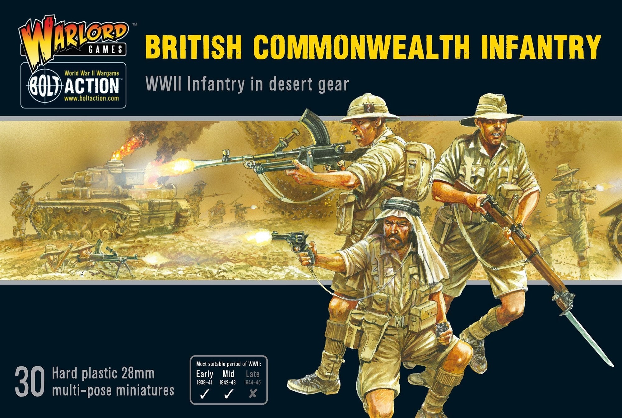 BOLT ACTION : BRITISH COMMONWEALTH INFANTRY | Khaki and Green Books
